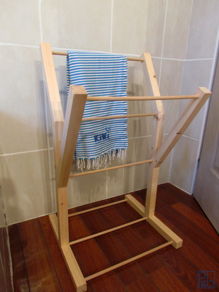 Le valet en bois - Atelier P and B